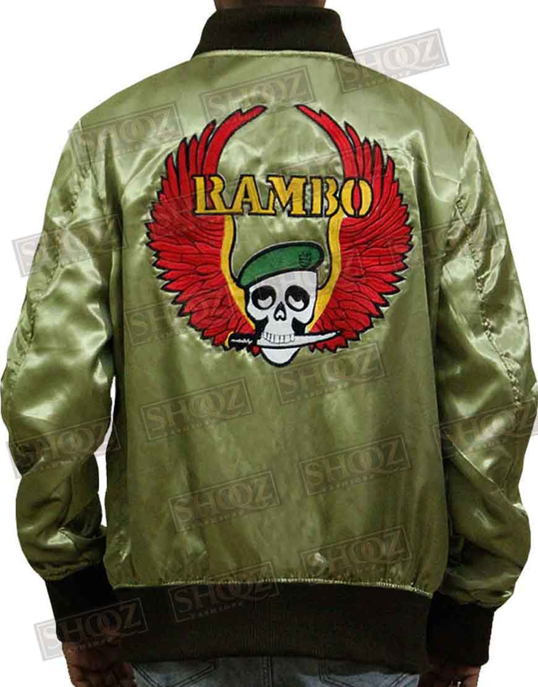50% off on Rambo Bomber Jacket | Sylvester Stallone Rambo 5 Jacket