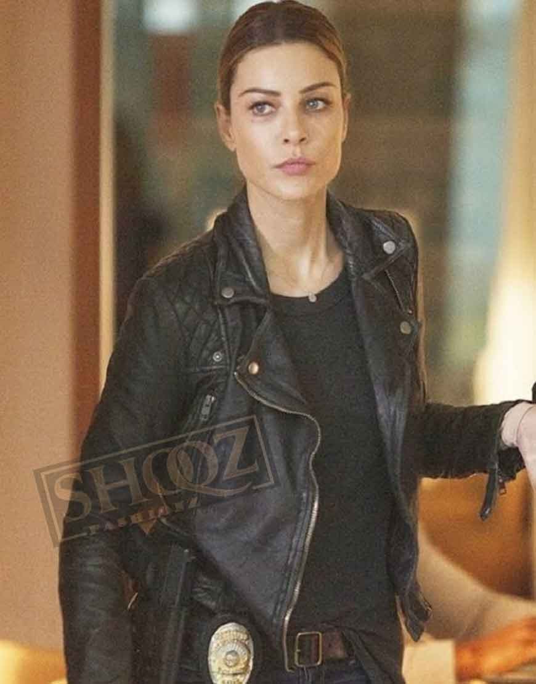 Buy Chloe Decker Leather Jacket | Lauren German Jacket