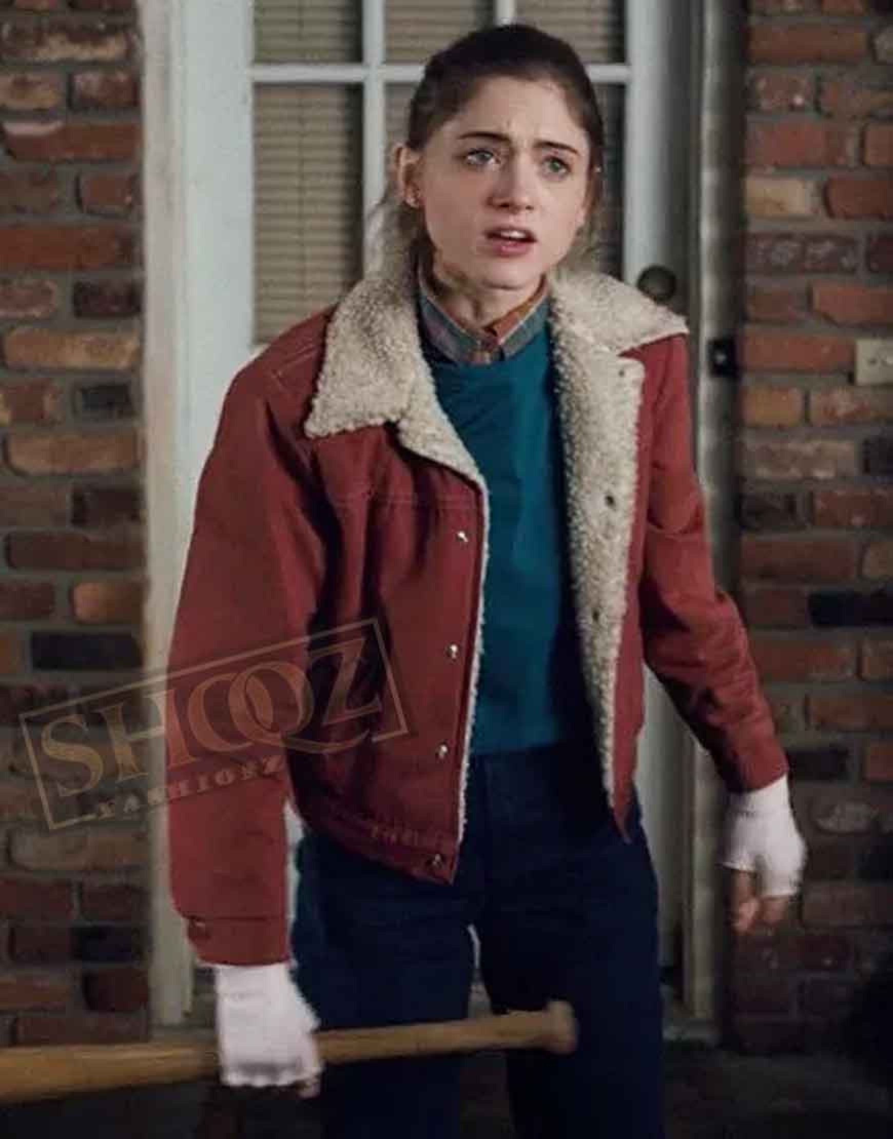 Buy Nancy Wheeler Red Jacket | Natalia Dyer Jacket