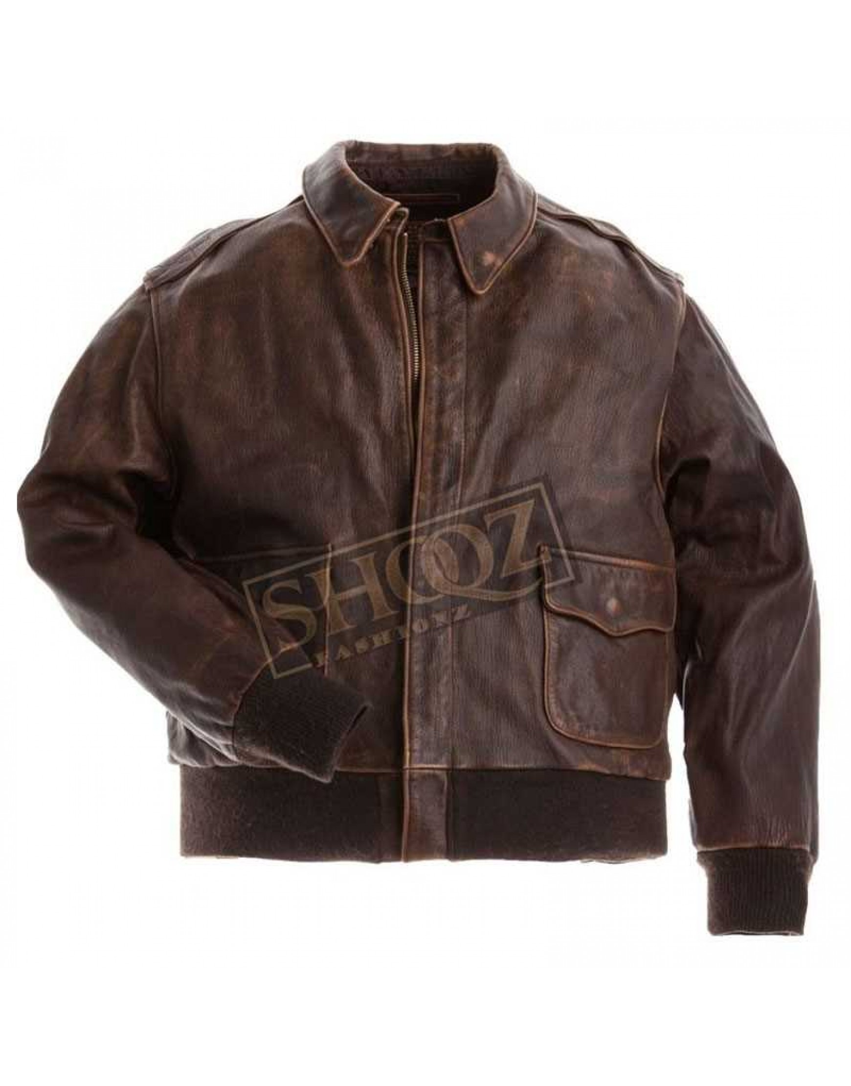 Grab Aviator A-2 Flight Army Air Force Bomber Jacket | 50% OFF