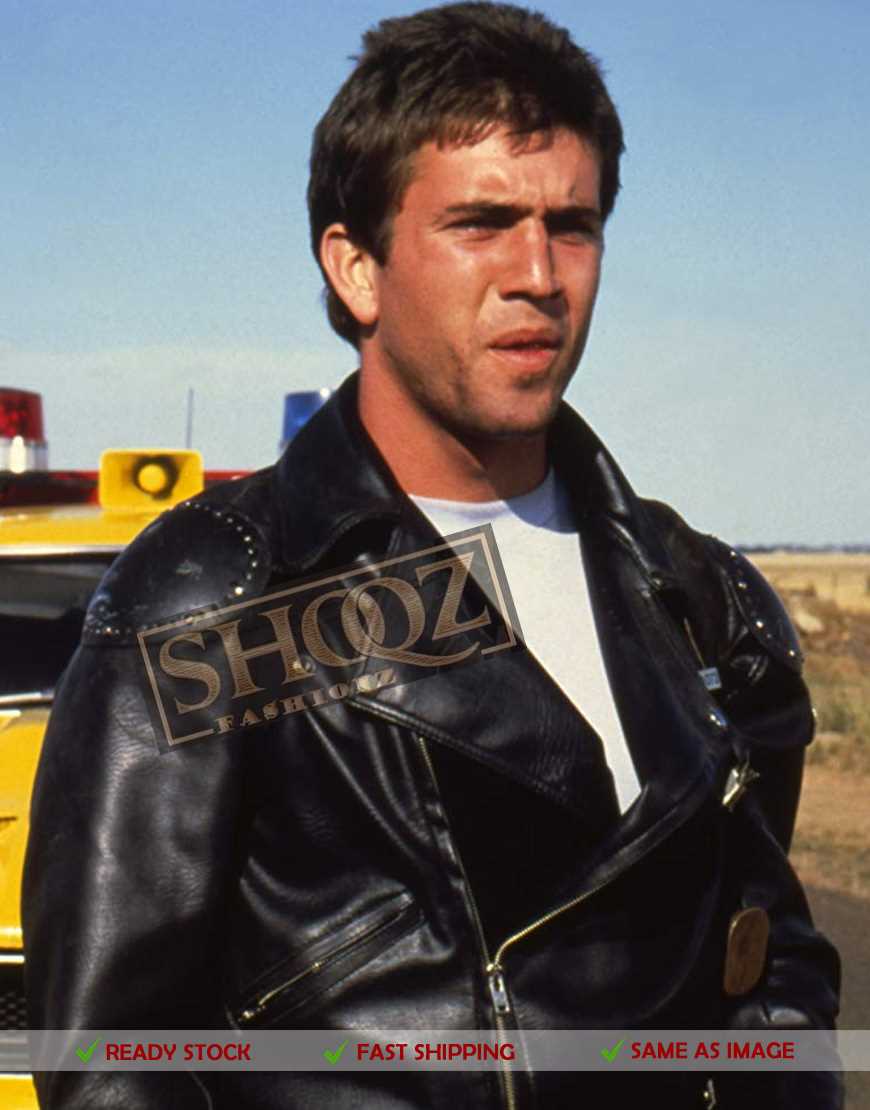 50% Off Mad Max Mel Gibson Rockatansky Black Jacket