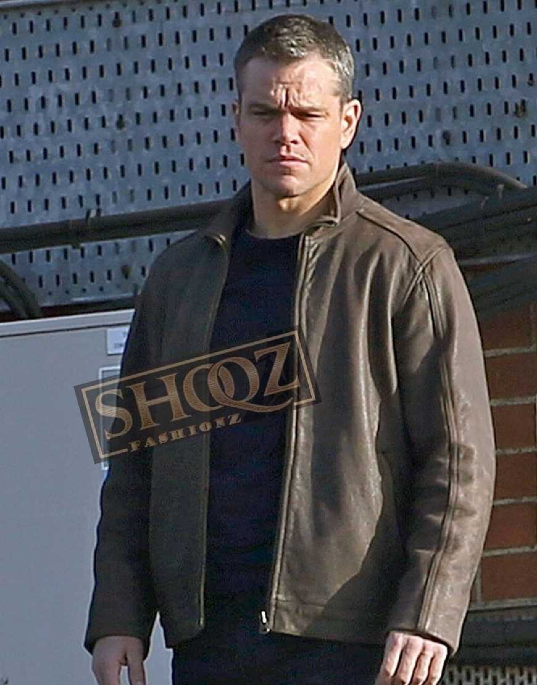 Buy Jason Bourne Leather Jacket | Matt Damon Jacket