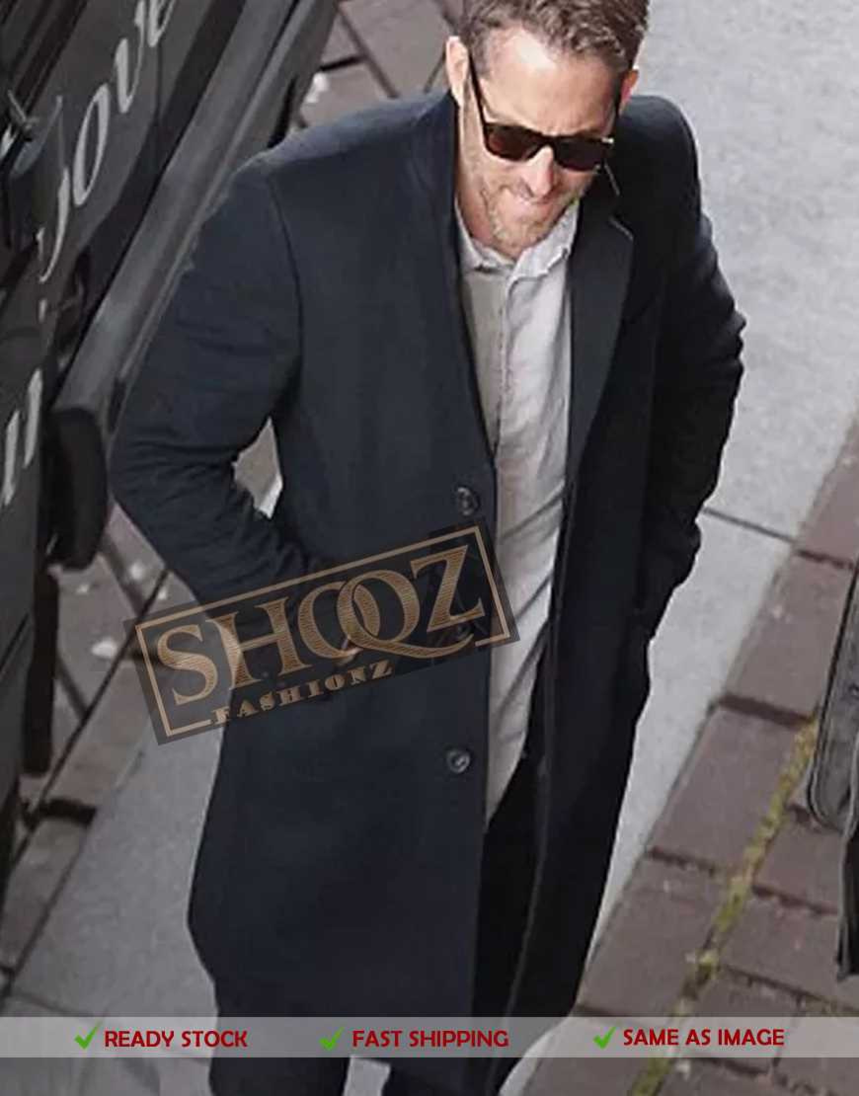 50% Off The Hitman Bodyguard Ryan Reynolds Coat