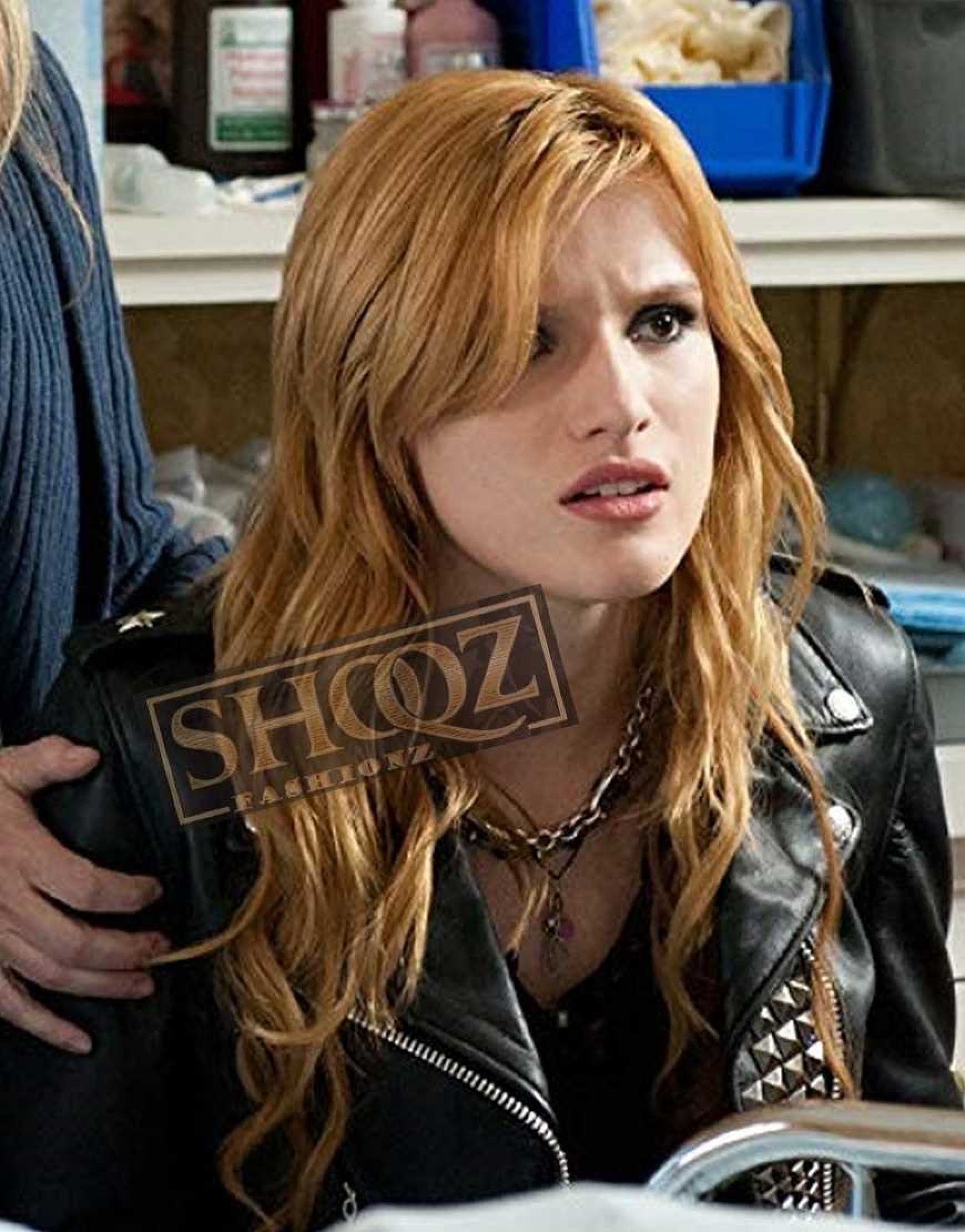 50% off on Bella Thorne Amityville The Awakening Jacket | Belle Leather ...