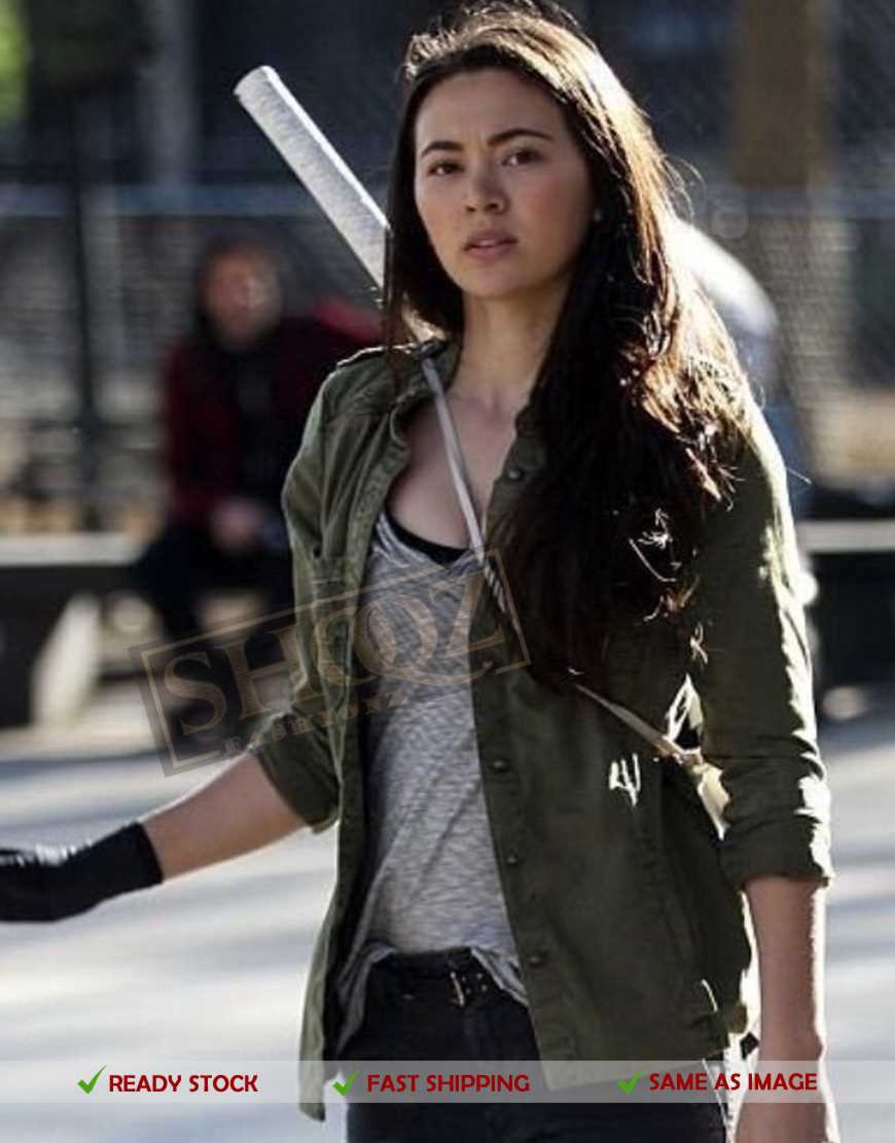 50% off Jessica Henwick Iron Fist Colleen Wing Cotton Jacket