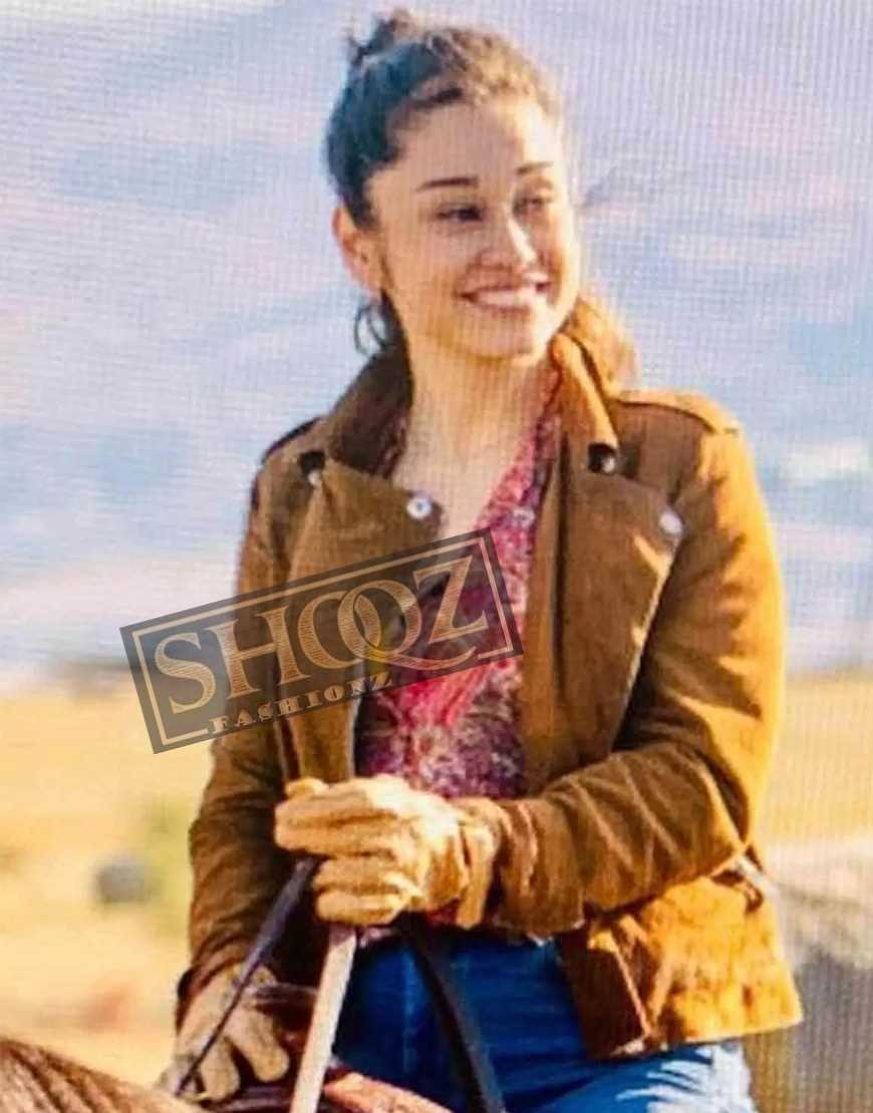 Buy Gabrielle Rambo 5 Jacket | Yvette Monreal Rambo Suede Jacket