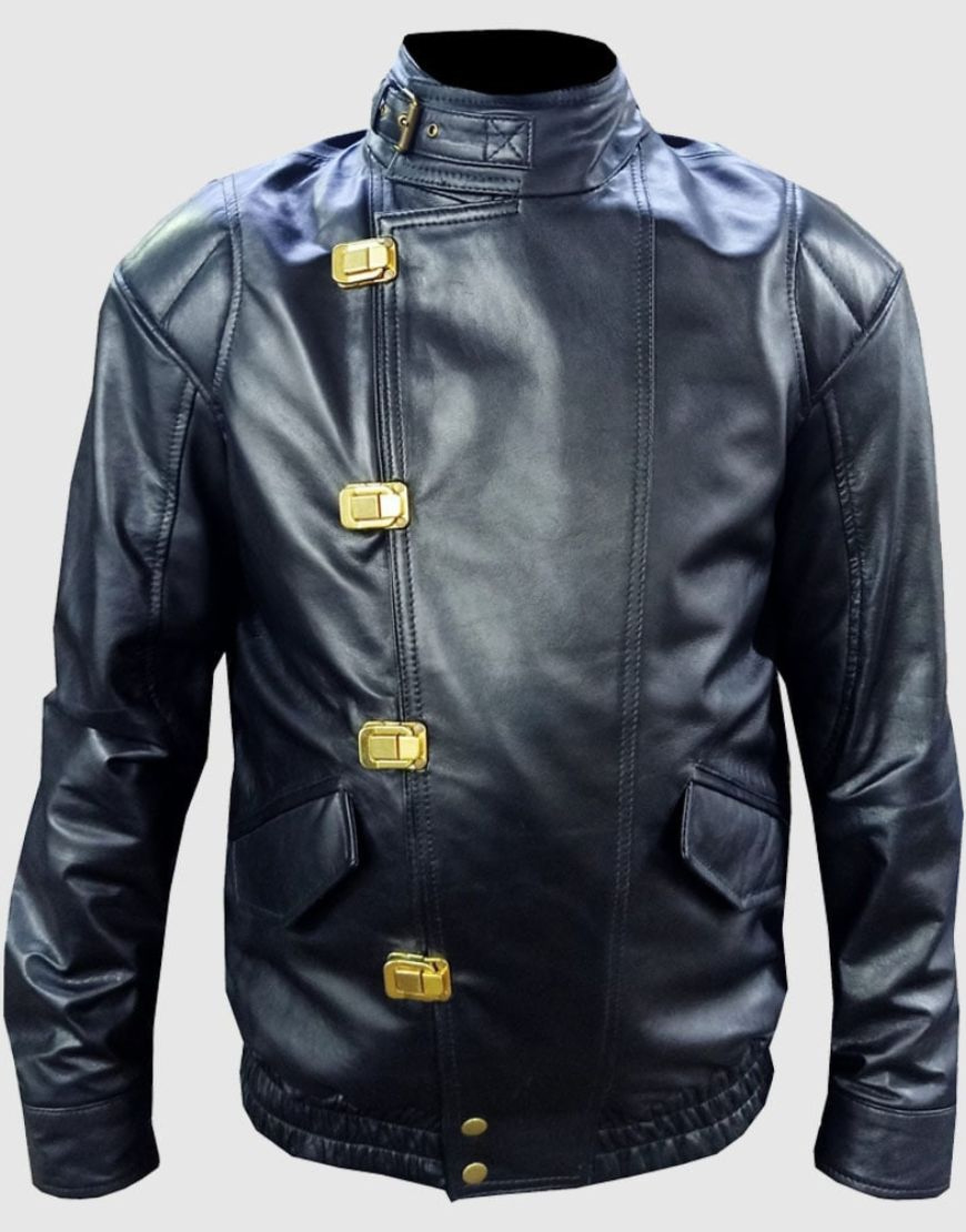 50% Off On Akira Shotaro Kaneda Capsule Black Leather Jacket
