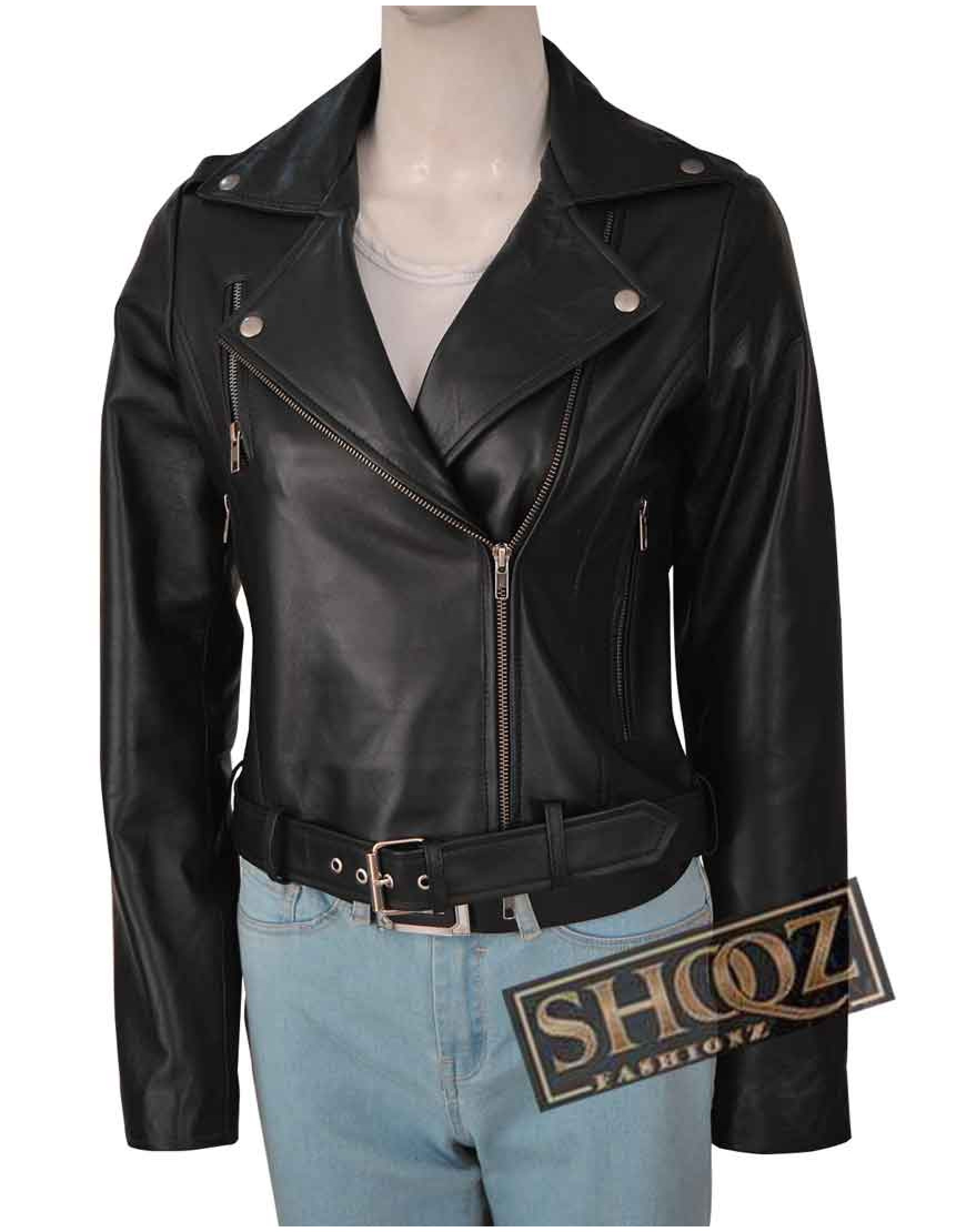 Sale On Cry Baby Motorcycle Women Leather Jacket