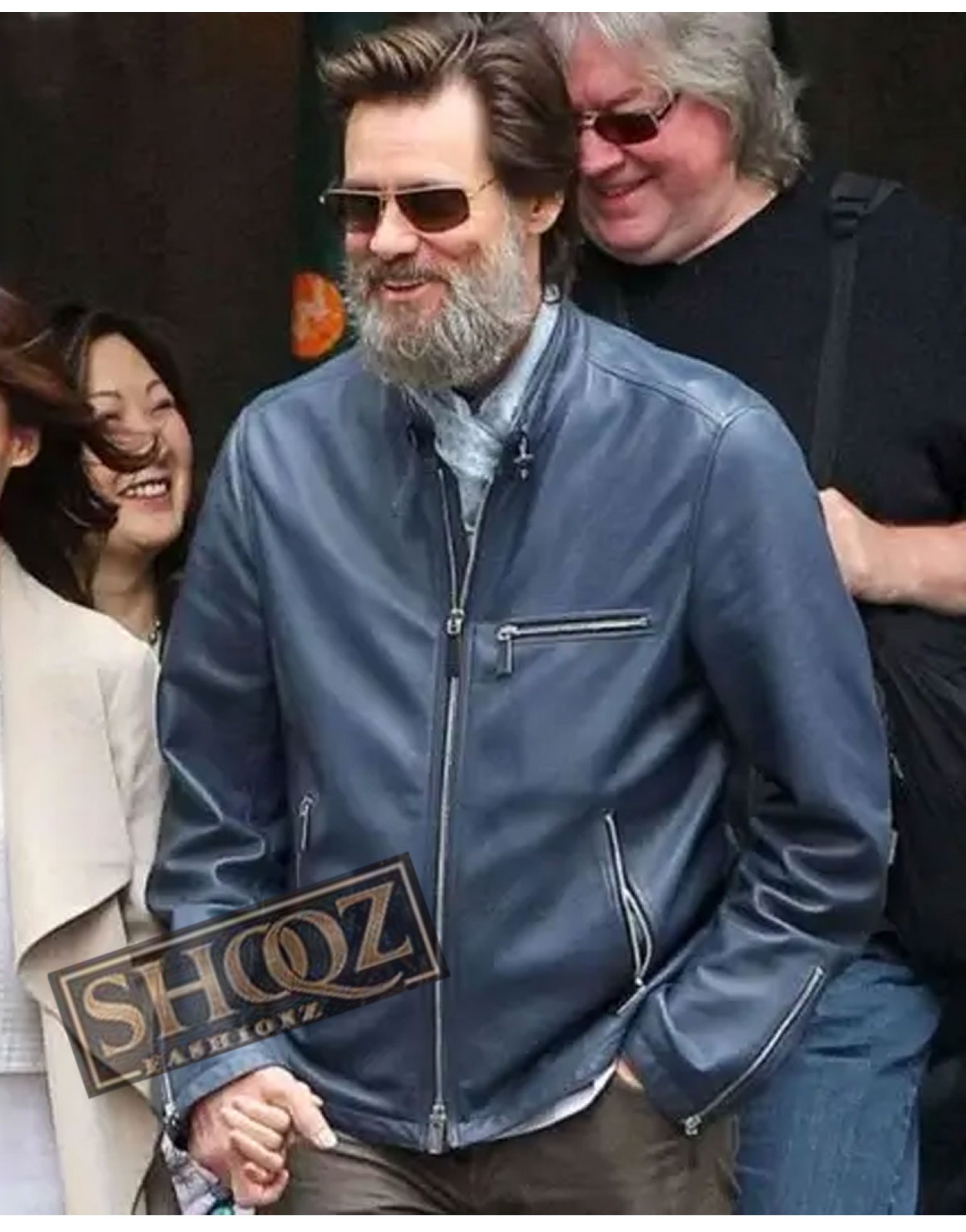 Dr. Robotnik Blue Leather Jacket | Sonic The Hedgehog Jim Jacket