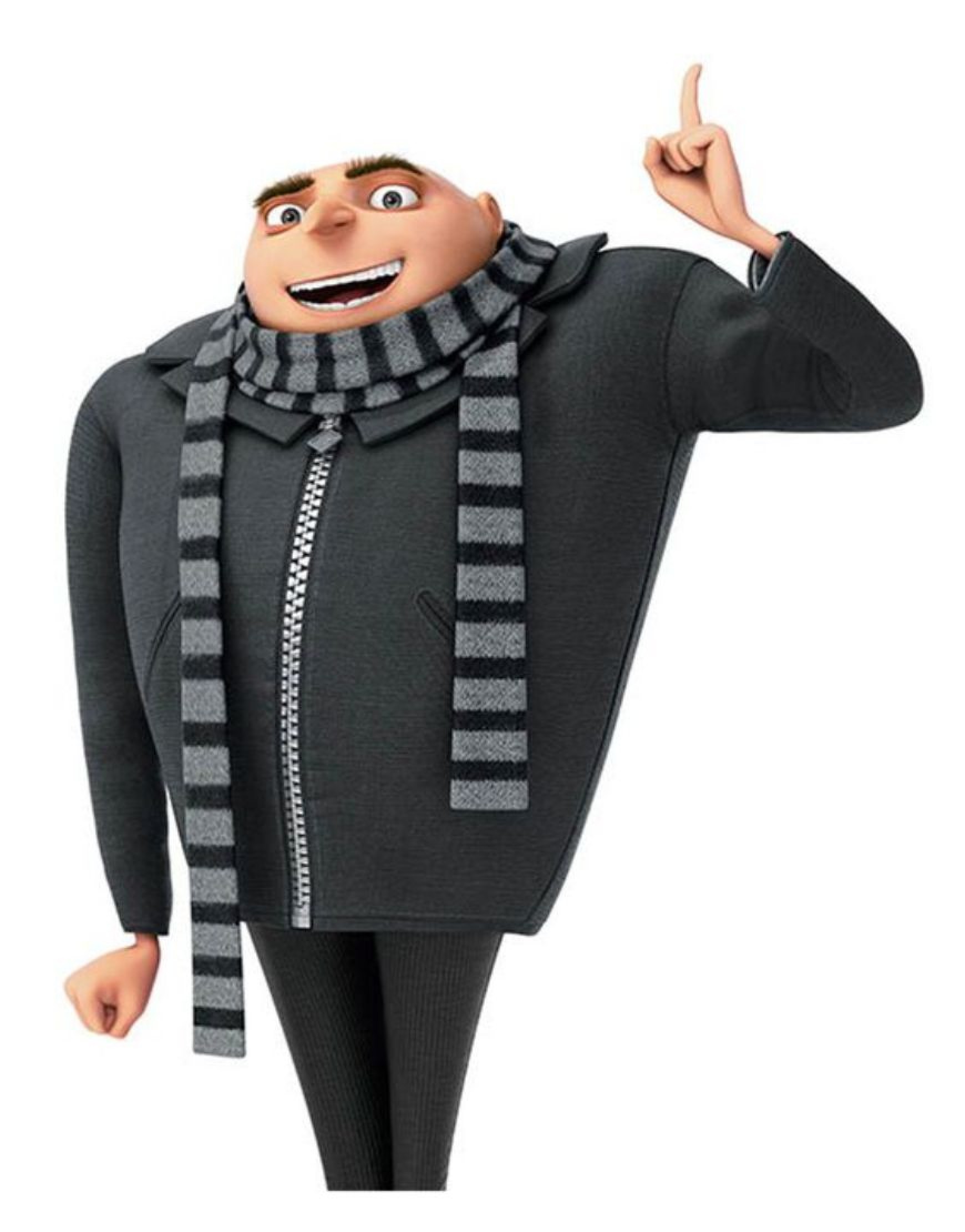 Steve Carell Cotton Jacket | Felonious Gru Black Coat
