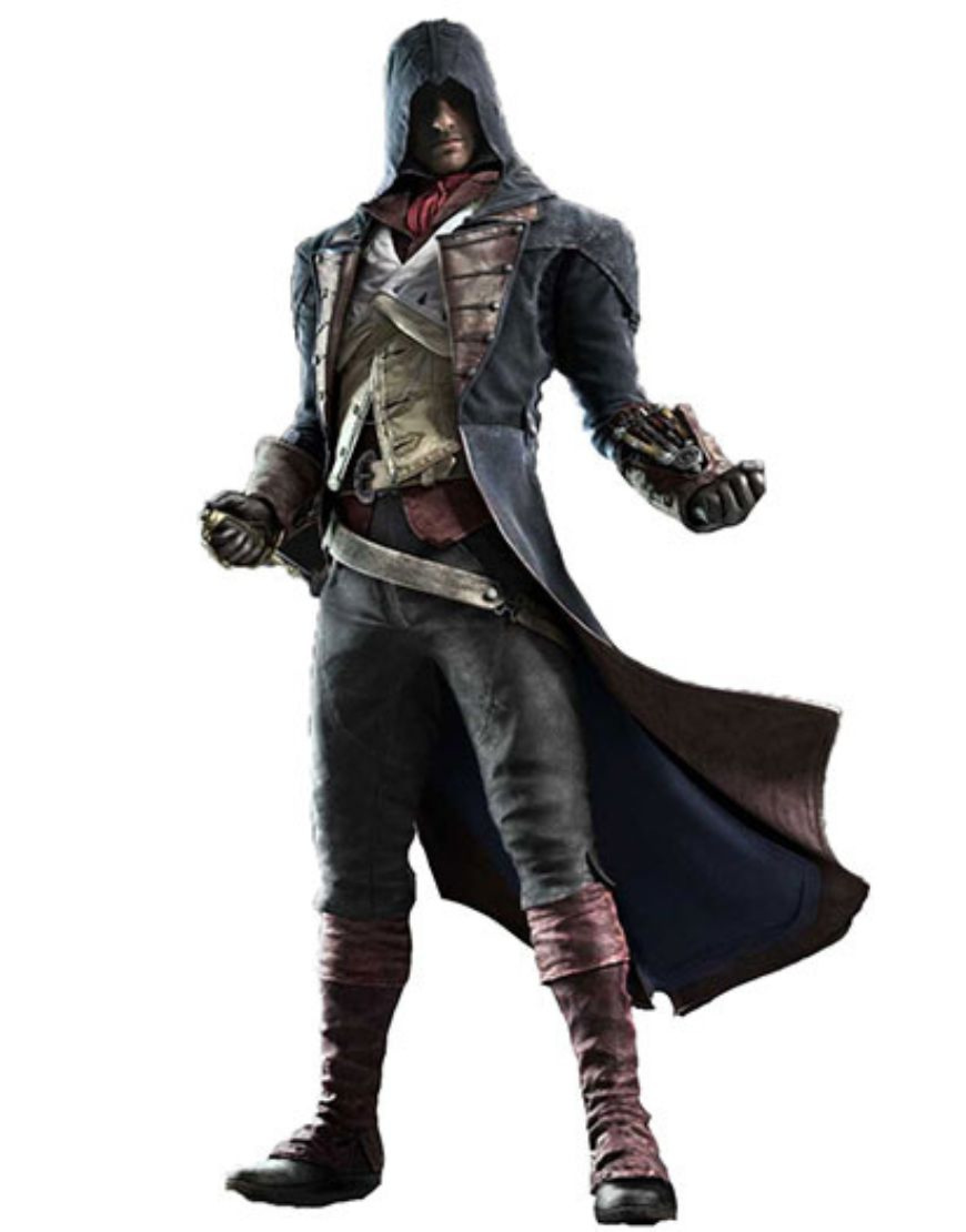 50% off Arno Dorian Assassin Creed Costume | Unity Denim Cloak Hoodie Coat