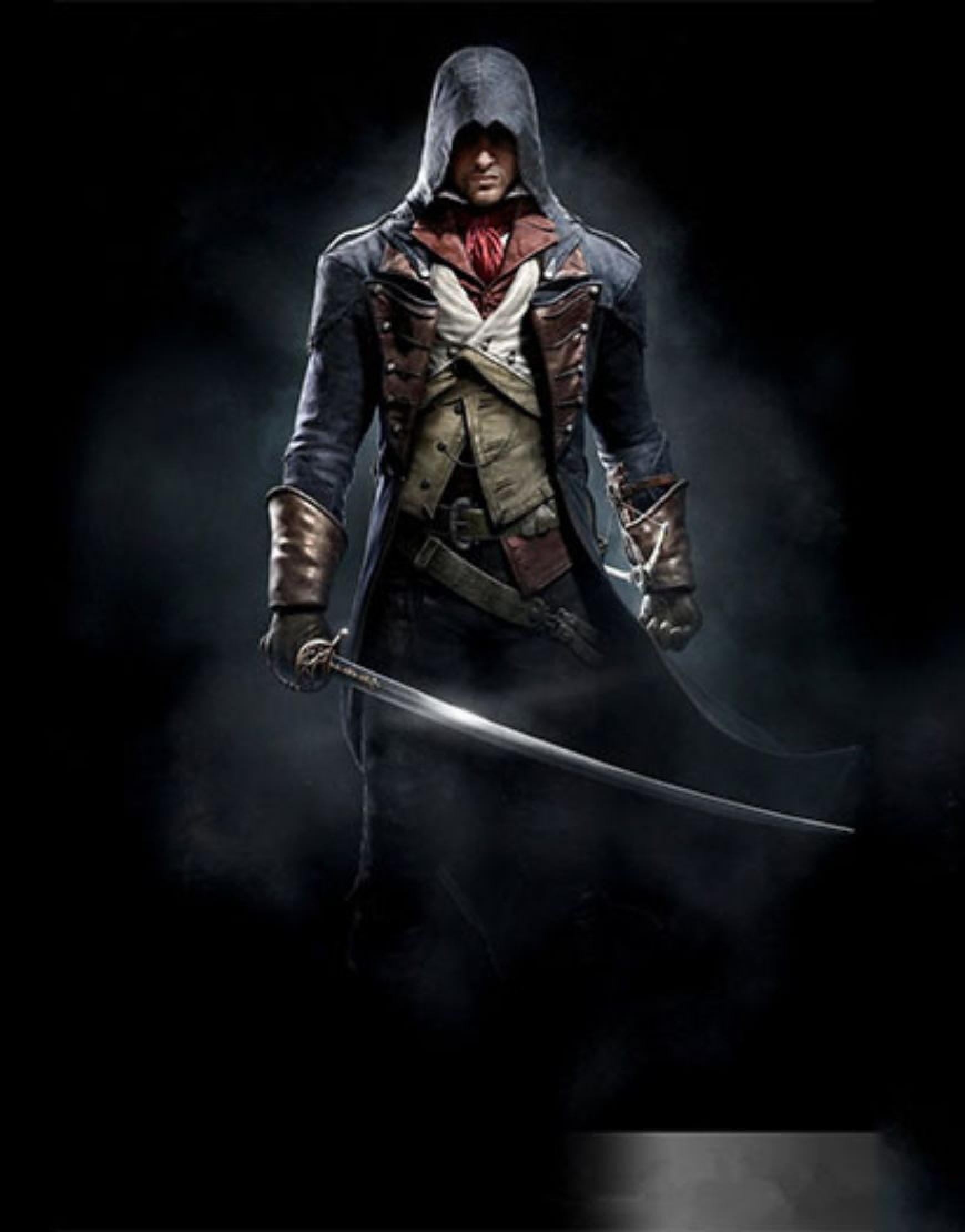 50% off Arno Dorian Assassin Creed Costume | Unity Denim Cloak Hoodie Coat